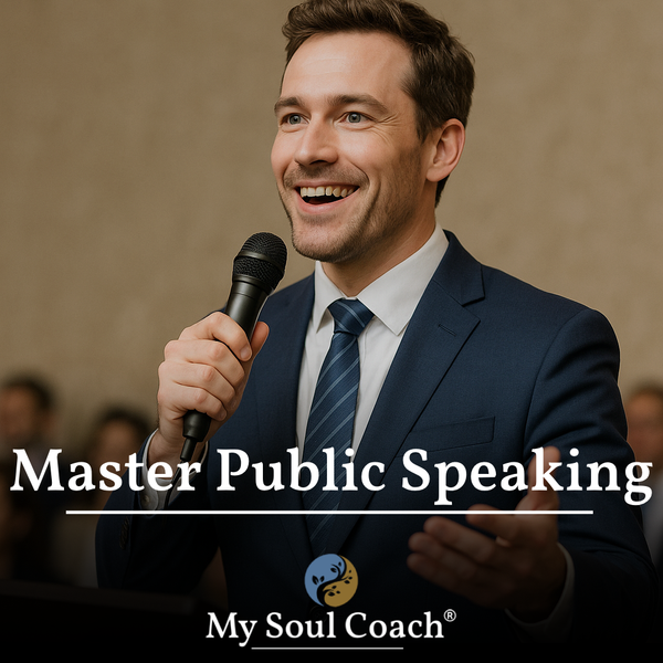 Master Public Speaking - Hypnosis Audio Download | My Soul Coach